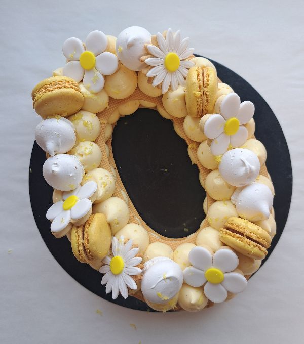 Number cake Citron - L'Atelier Pâtisseries et Cie
